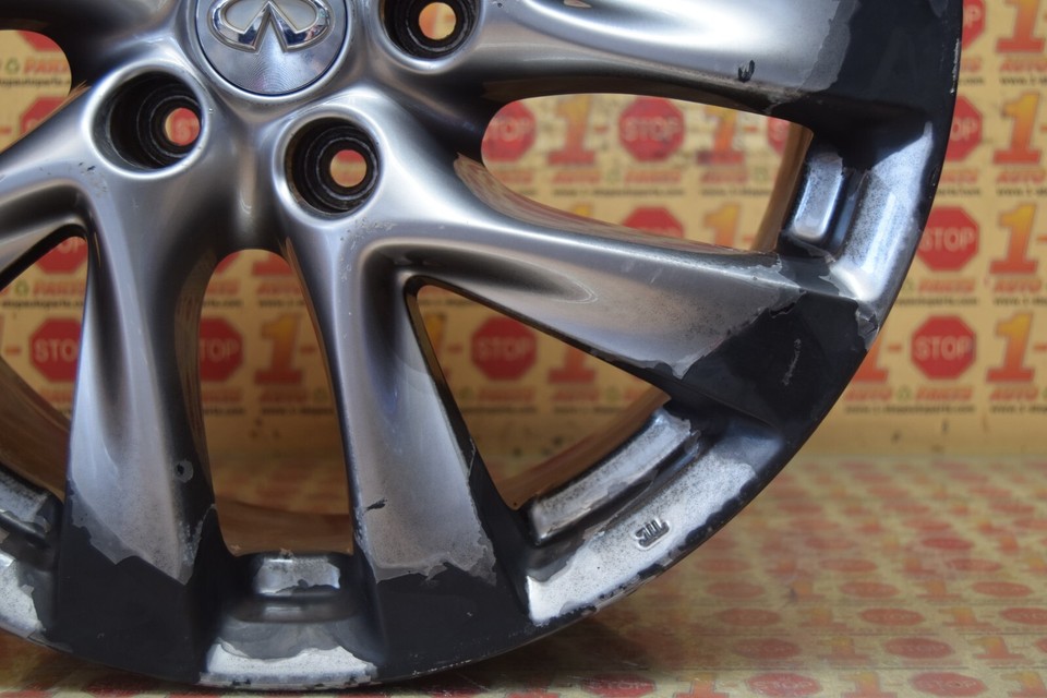 2014 2015 INFINITI QX60 HYPER SILVER 10-SPLIT SPOKE WHEEL RIM 18" 18X7 ...