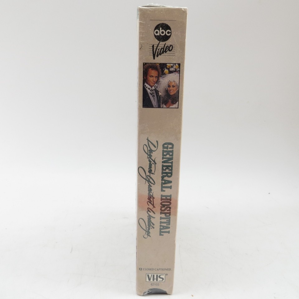 General Hospital Daytime Greatest Weddings VHS New Sealed Luke Laura ...