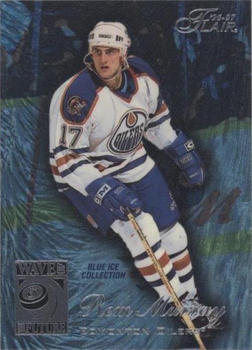 1996-97 Flair - Wave of the Future Rem Murray #B111 Blue Ice Collection ...