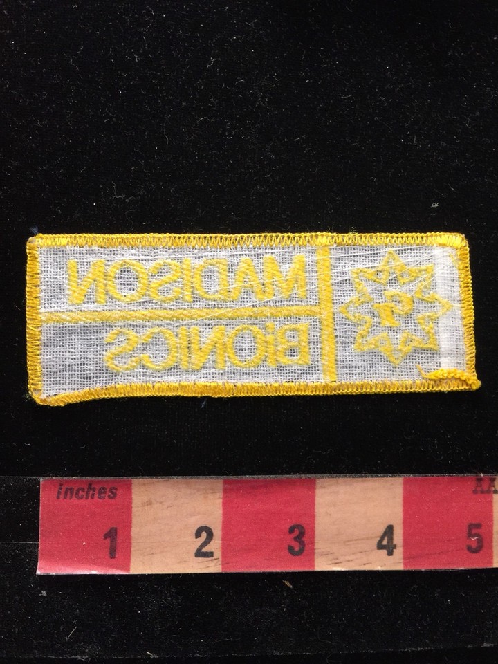 Vintage CI MADISON BIONICS Advertising / Uniform Patch 81V9 | eBay