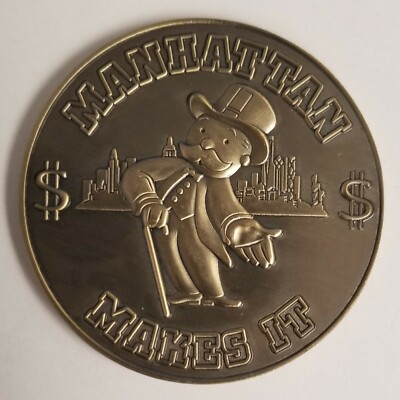 NYPD MANHATTAN MAKES IT BROOKLYN TAKES IT TILLY MONOPOLY MAN CHALLENGE ...