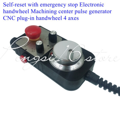 1x Electronic handwheel Machining center pulse generator CNC external ...