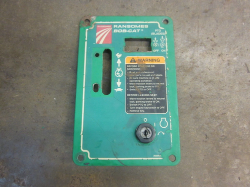 Bobcat ZT200 61" Zero Turn Mower Dash Control Panel 2186151 | eBay