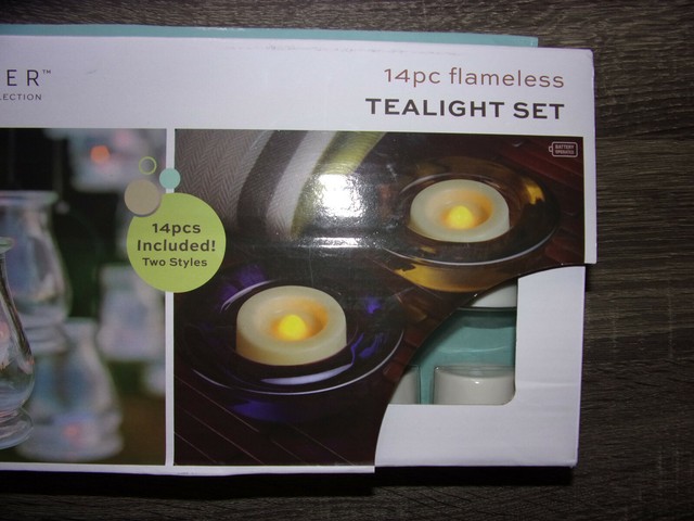 MerchSource LLC Order Home Collection 14-piece LED Tealight Candle Set ...