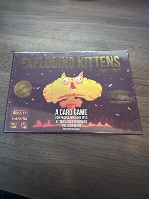 Exploding Kittens Party Pack Card Game 852131006068| eBay