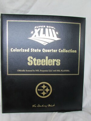 Pittsburgh Steelers 2009 Danbury Mint Super Bowl 53 State Quarters ...