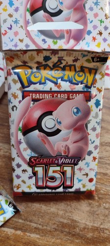 Pokemon Scarlet & Violet 151 - English Booster Pack Unweighed Factory ...