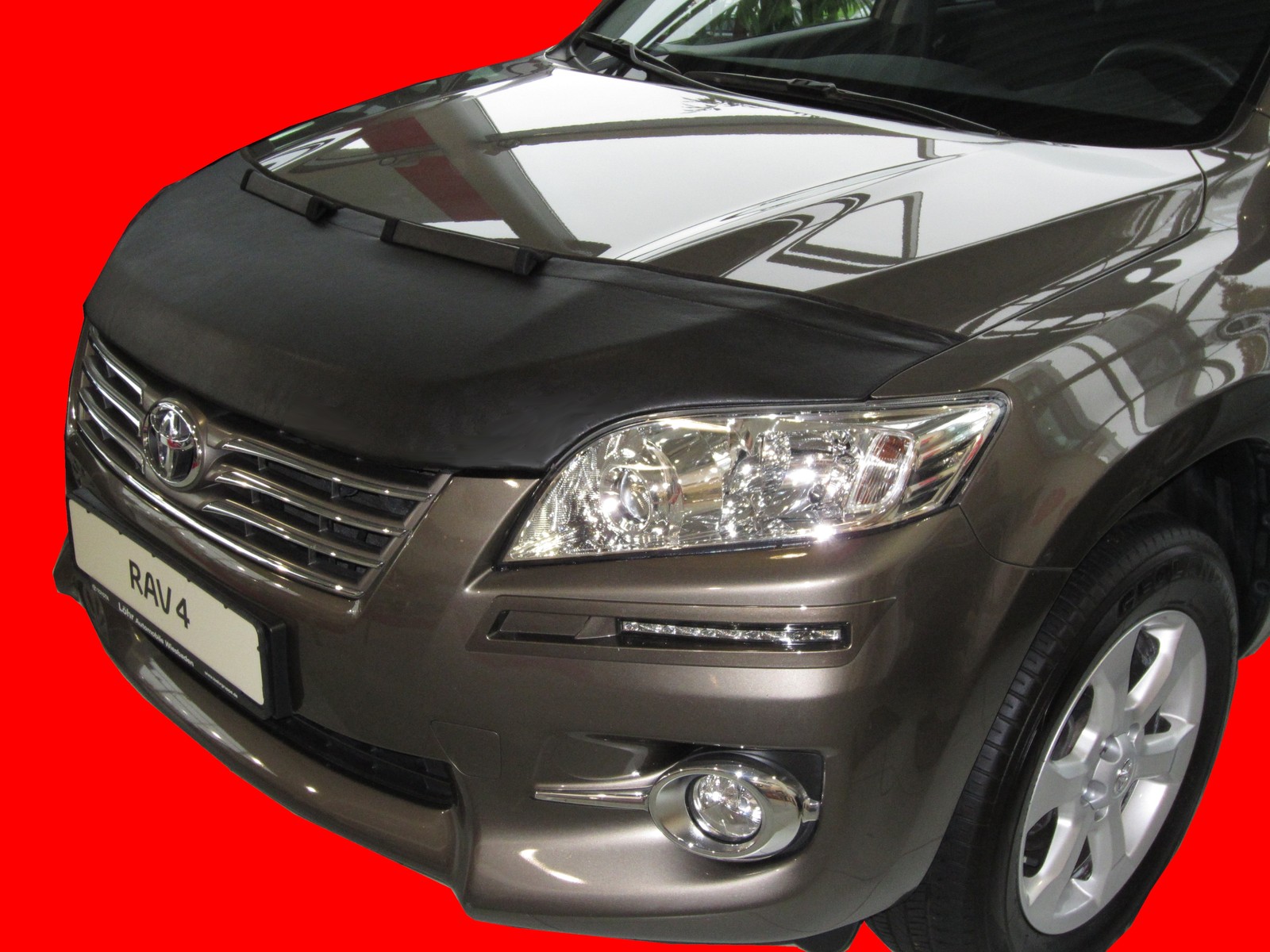 CAR HOOD BRA fit Toyota RAV4 XA30 2010-2013 NOSE FRONT END MASK TUNING ...