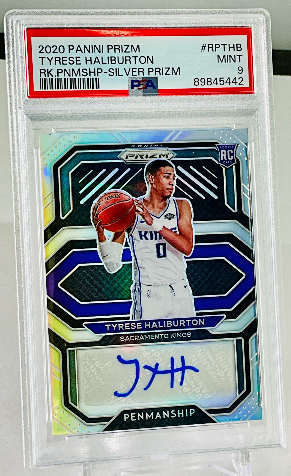 2020-21 Panini Prizm - Rookie Penmanship Silver Prizm #RP-THB Tyrese ...