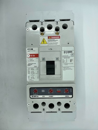 Cutler-Hammer KD3400 Breaker 400A 3 Pole KD 35k | eBay