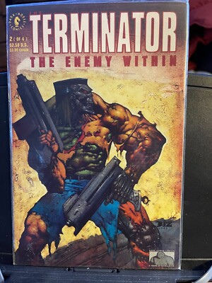 TERMINATOR THE ENEMY WITHIN # 2 DARK HORSE COMICS 1991 SIMON BISLEY | eBay
