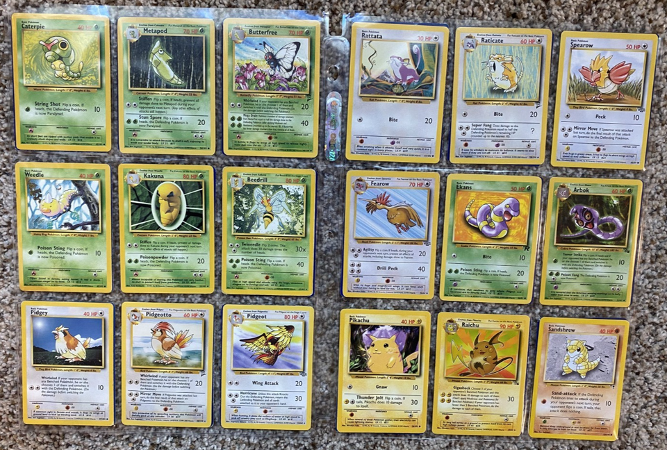 Pokemon Cards: Original 151 Set Complete Vintage/ Charizard, Blastoise ...