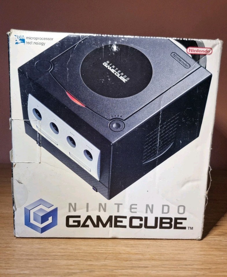 Boxed Nintendo Gamecube Console With Official Controller Black | eBay UK