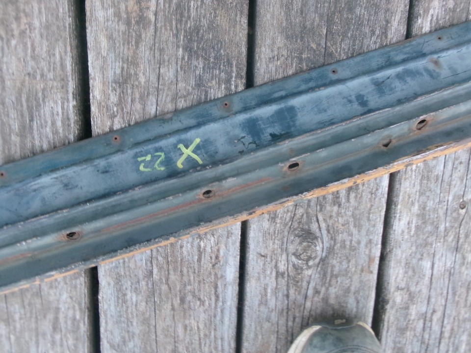 1930 1931 FORD MODEL A COUPE ABOVE WINDSHIELD HEADER PANEL ORIGINAL ...