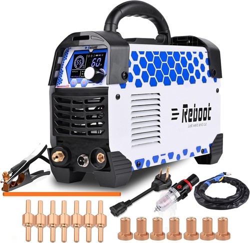 Air Plasma Cutter CUT60 Cutting Machine Digital IGBT Inverter 110V/220V ...