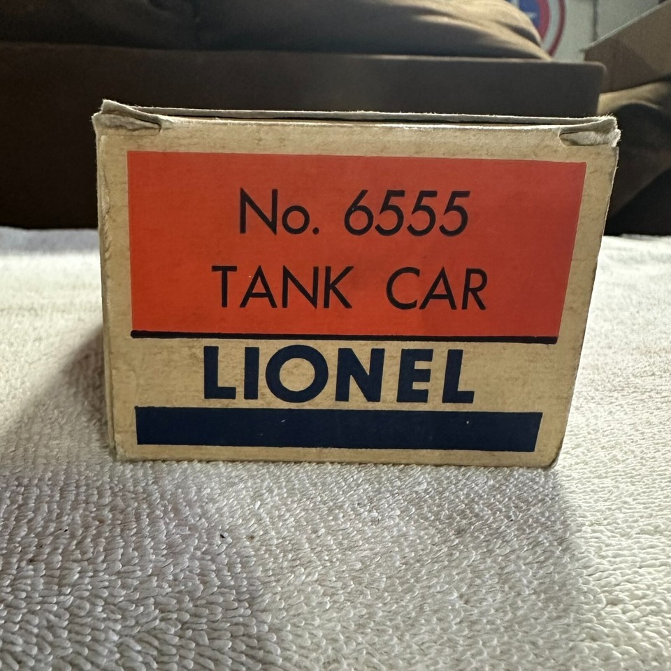 Lionel Trains - 2555 Single Dome Sunoco Tank Car with 6555 Original Box ...