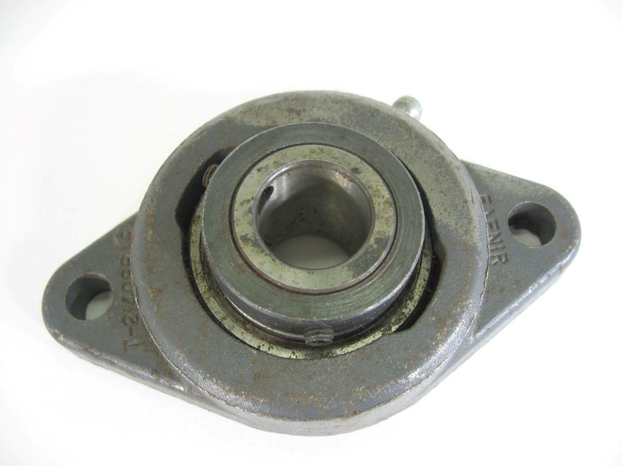 Fafnir 3/4" Flange Mount Ball Bearing Greasable RCJTC-3/4 Cast Iron 2 ...