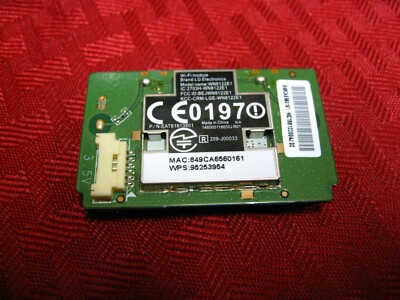 LG Wi-Fi Module WN8122E1 PN: EAT61813801 tv board | eBay