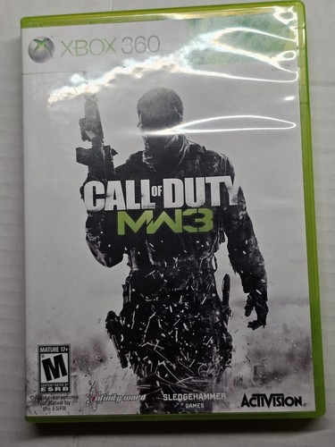Call of Duty Modern Warfare 3 Xbox 360 COD MW3 CIB Complete with Manual ...