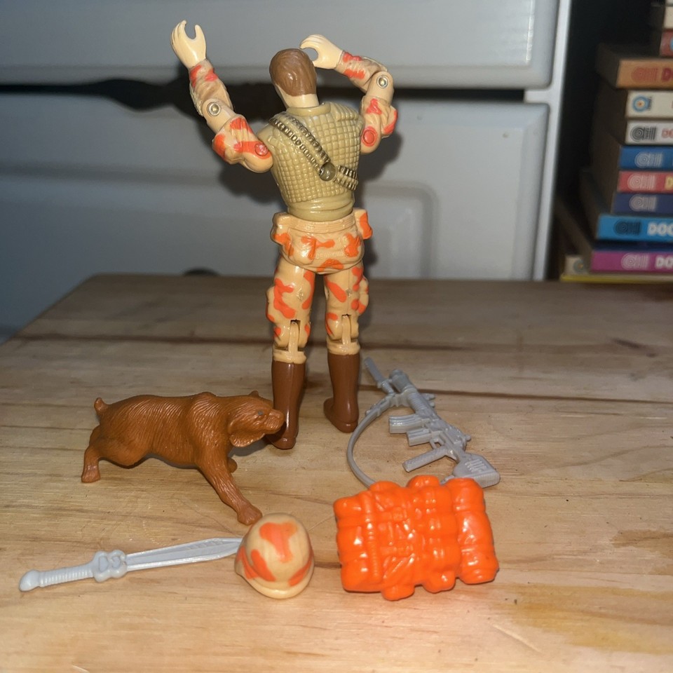 Vintage GI Joe Action Force Figure SPEARHEAD AND MAX Complete V1 | eBay UK