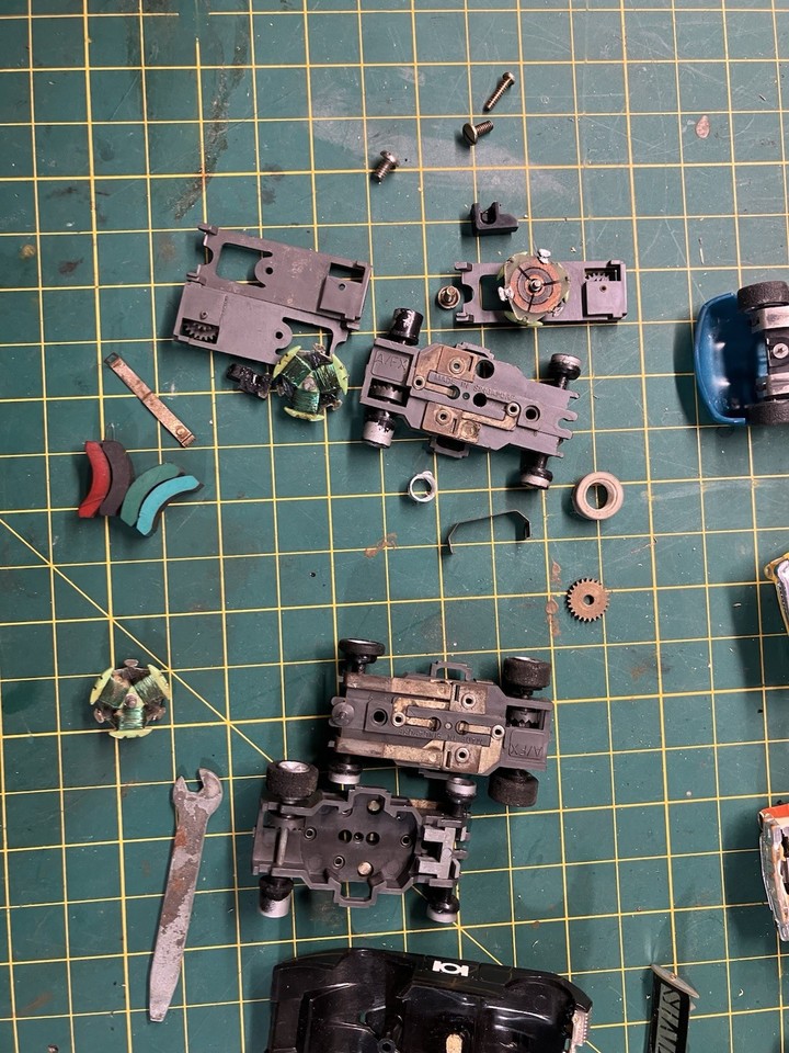 afx slot cars vintage lot. FOR PARTS OR REPAIR ONLY! | eBay