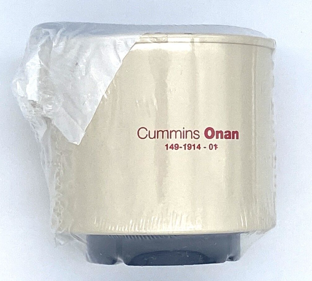 Cummins ONAN 149-1914-01 Fuel Filter Element -F, New Genuine | eBay