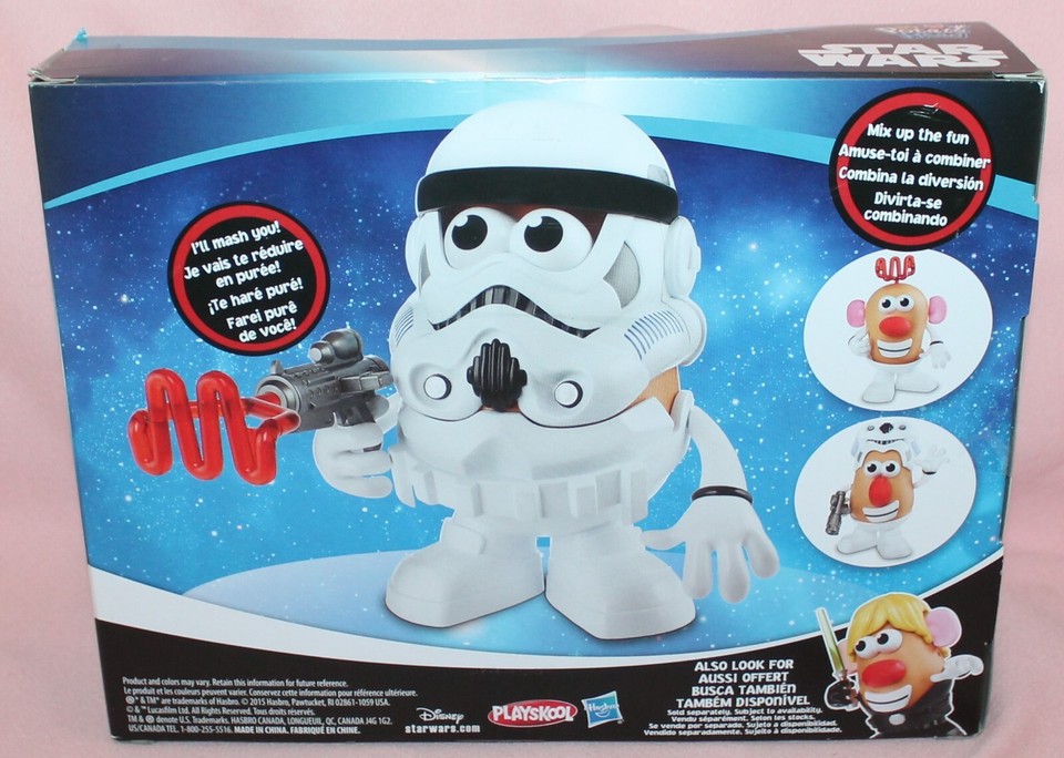 Star Wars Spudtrooper Mr. Potato Head Storm Trooper Disney Playskool ...