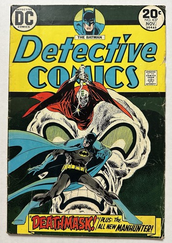 DC DETECTIVE COMICS 437 (1973) BATMAN New Manhunter | eBay