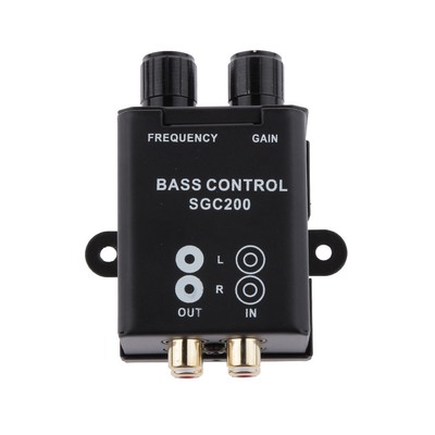 Car Audio Amplifier Subwoofer, Bass RCA Level Remote Volume Control ...