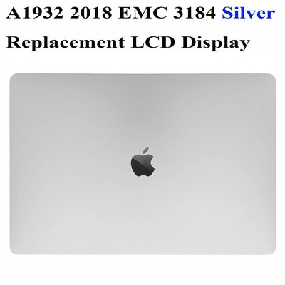 New Apple Macbook Air 13" A1932 Late 2018 Silver Full LCD Screen ...