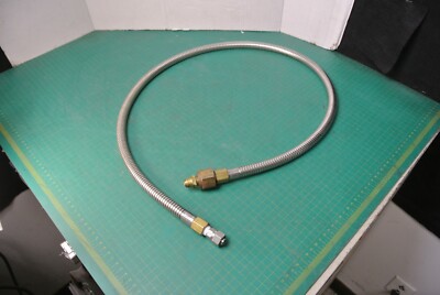 4 ft UMI PTFE 1/4 NPT 3/8 Swagelok CGA540 Oxygen Tank Whip 3,000 PSI ...