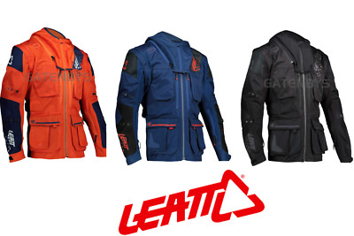 LEATT 5.5 Enduro Adventure Motorcycle Water Resistant Jacket For KTM XC ...