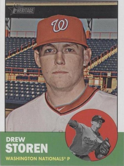2012 Topps Heritage - #121 Drew Storen for sale online | eBay