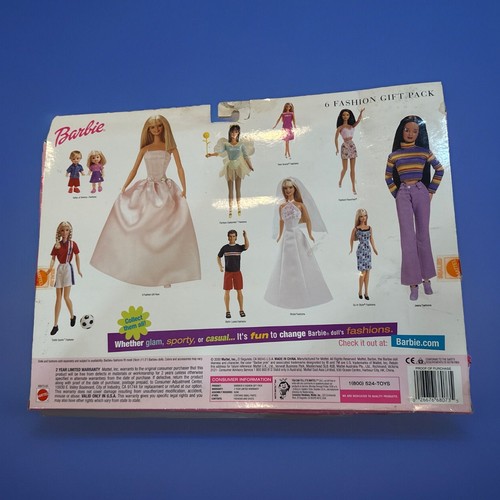 Barbie Doll 6 fashion Gift Pack Mattel 68073 NRFP NIP ~ Ships Fast 🌸 | eBay