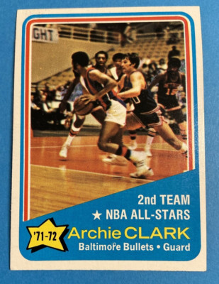 1972-73 Topps #170 Archie Clark All-Stars Bullets | eBay