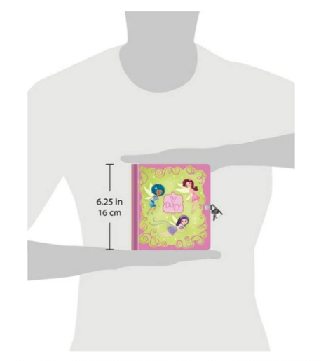 Girls Secret Diary For Kids Girls Lock And Key Dreams Thoughts Journal ...