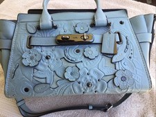 Coach Swagger Shoulder Bag 20 in Glovetanned Leather Tea Rose Tooling ...