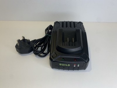 Guild 18v Li-Ion 2.0A Fast Cordless Drill Battery Charger ACG1820W1 ...