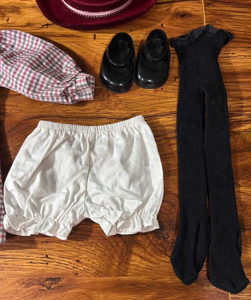 Pleasant Company 1993 American Girl Doll Samantha’s Meet Dress, Hat ...