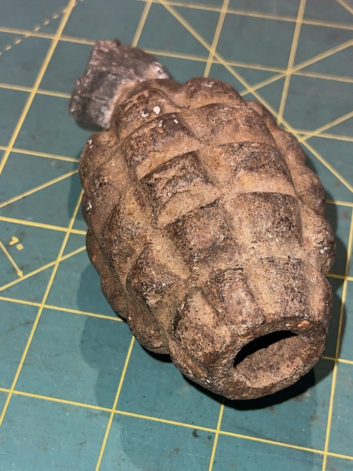 Vintage RFX US Military Practice Hand Grenade Training Fuze MK2 No Pin ...