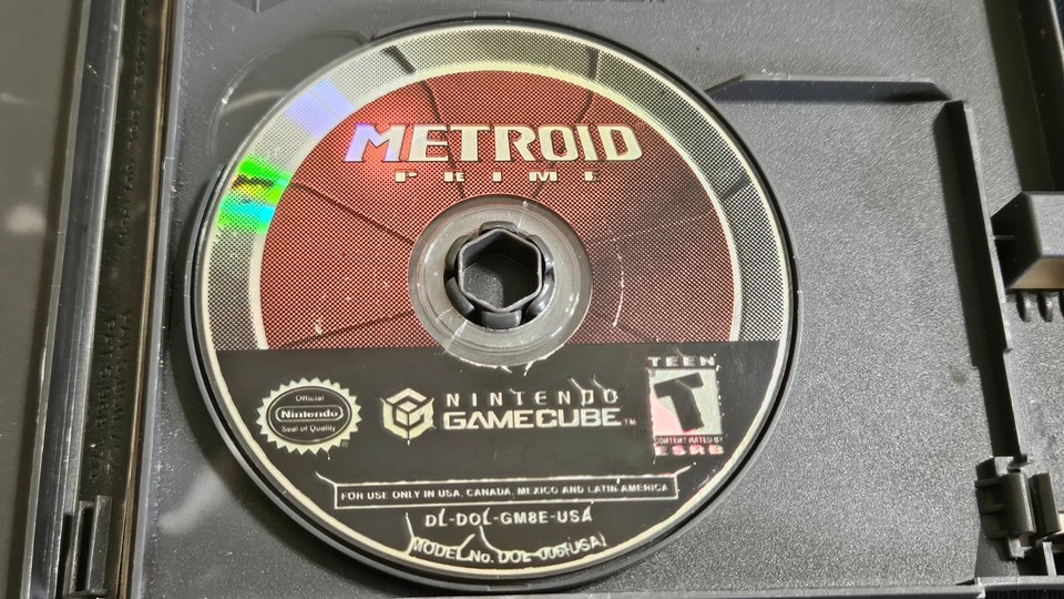 773: Metroid Prime Nintendo GameCube Authentic Tested Black Label Disc ...