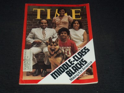 1974 JUNE 17 TIME MAGAZINE - MIDDLE-CLASS BLACKS FRONT COVER - H 10107 ...