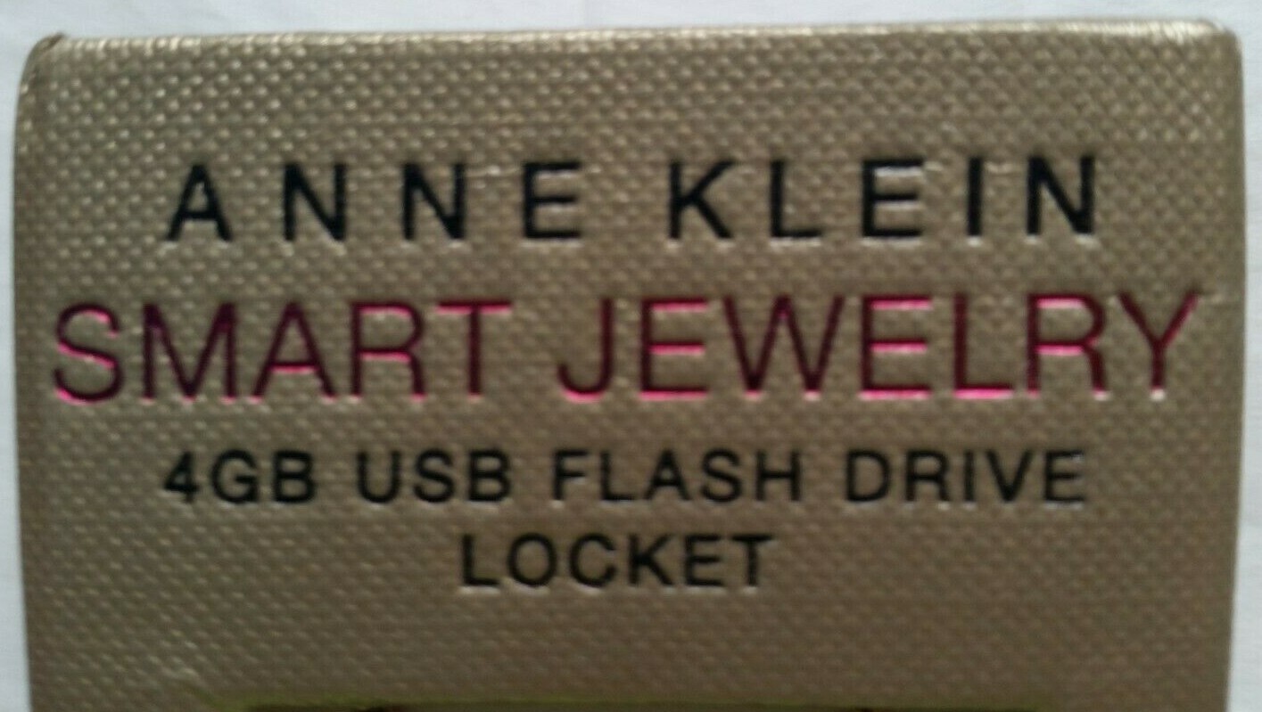 Anne Klein Smart Jewelry Shades Of Blue Locket 4GB USB Flash Drive ...