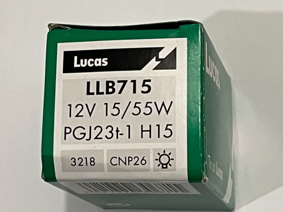 LUCAS Spotlight Bulb LLB715 MK1 FOR Golf A3 A6 Ducato Boxer A5 Relay ...