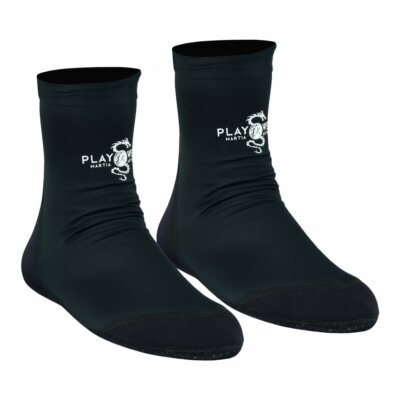 Playwell MMA Grappling Socks Black Tatami Mat Protection Foot Feet BJJ ...