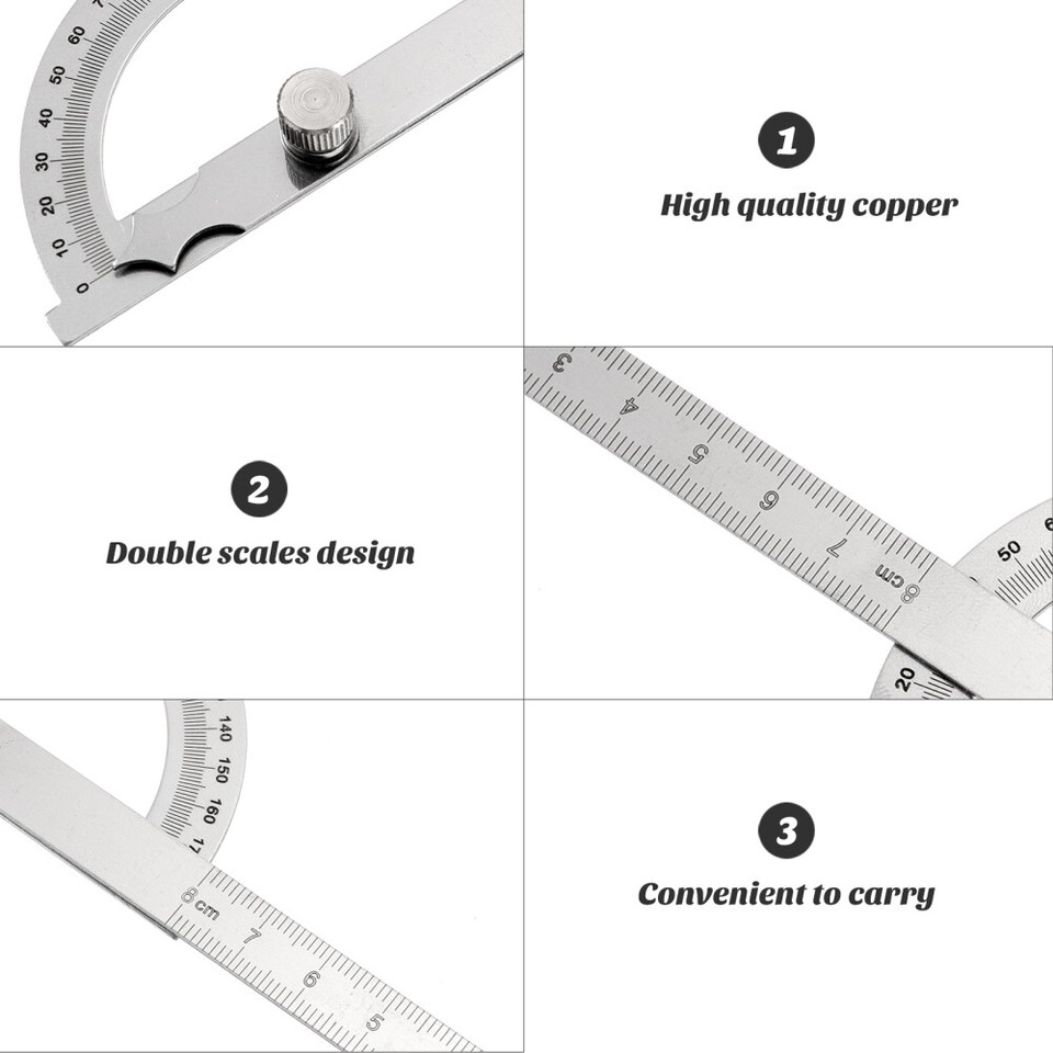 1PC Swing Arm Protractor Protractor with Swing Arm carpenter angle ...