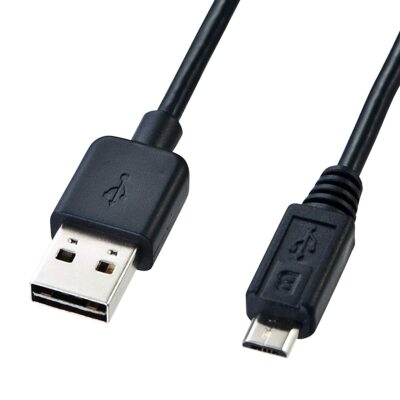 SANWA Both Sides Make Micro USB Cable (MicroB) Black 0.5m KU-RMCB05 | eBay