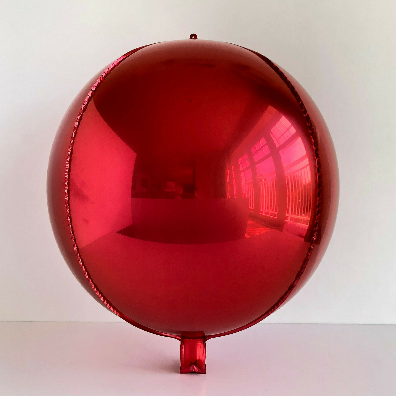 Brand New 22" Sphere Orbs Orb Round Balloons Red Party Balloons | eBay