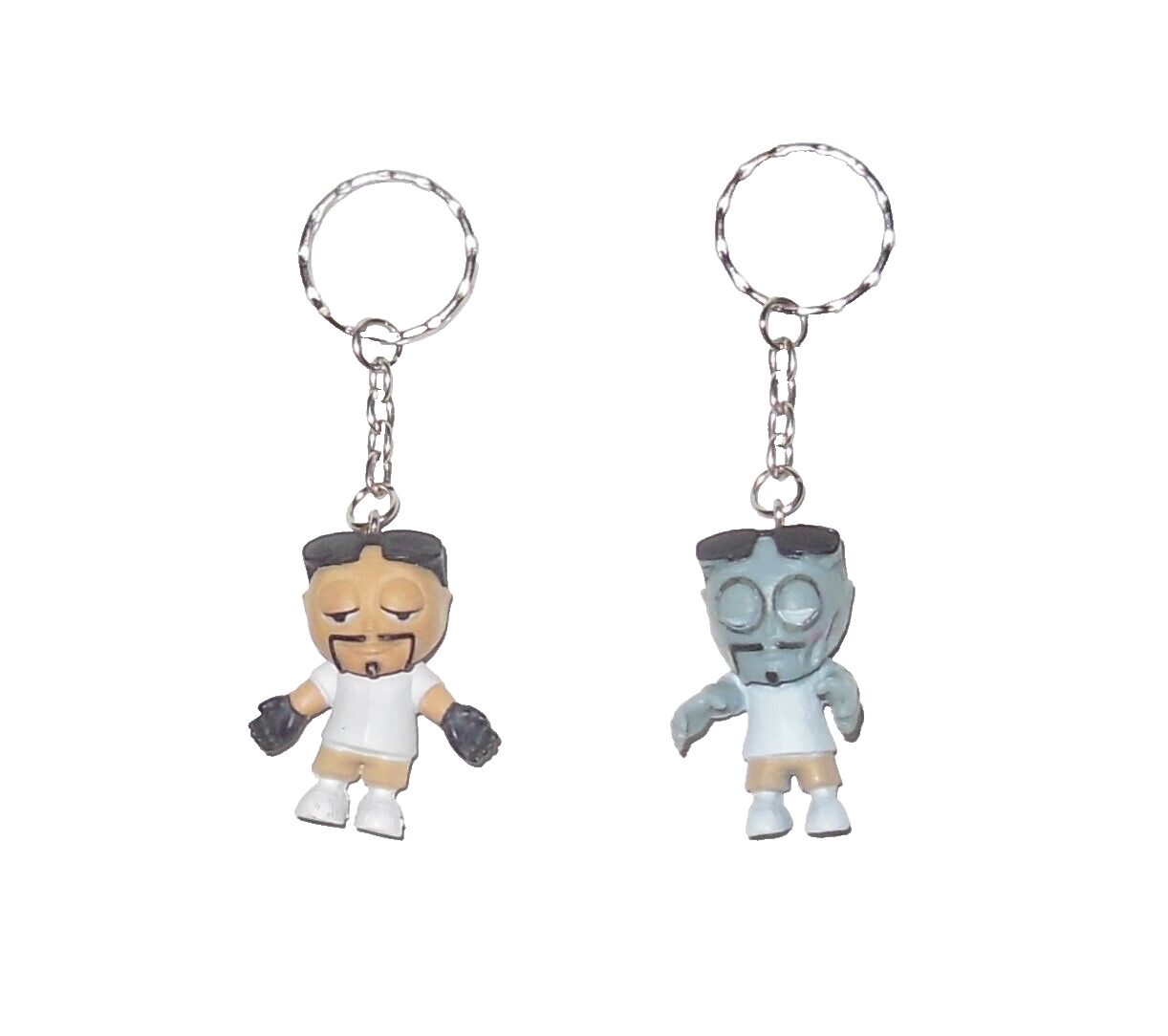 LOT OF 16, 2 SETS-RARE, VINTAGE (8) HOMIES & (8) ZOMBIE MINI BIG HEADS ...