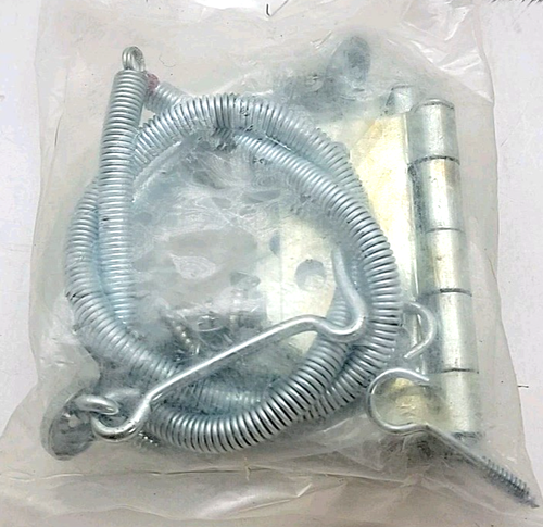 Screen Storm Door Kit Hinges Pull Spring Eye Hook Galvanized Fixings ...